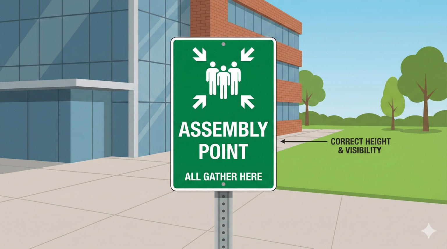 7 Must-Know Assembly Point in Fire Safety Rules, Signage & Location (India)